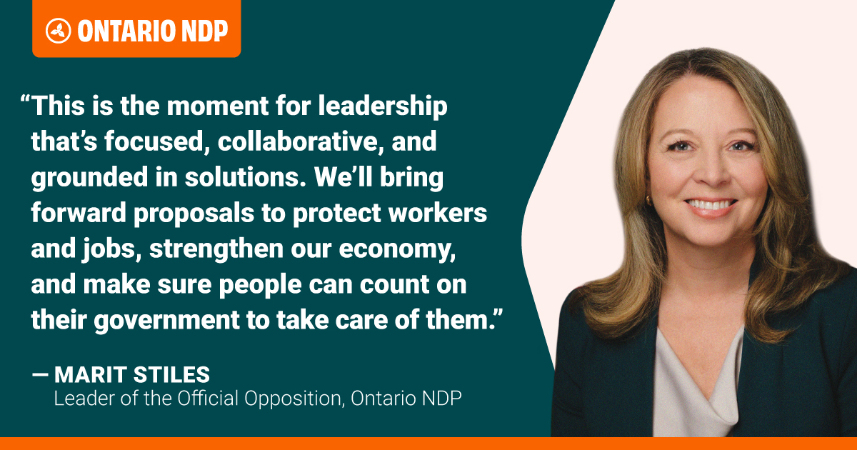 Ontario NDP Returns to Queen’s Park Ready to Strengthen Ontario ...